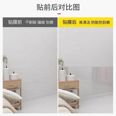 Cina Film protettivo trasparente in stile design moderno per decorazioni interne e murali in vendita
