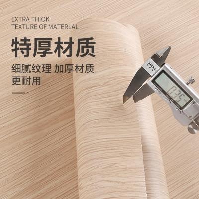 중국 두꺼운 나무 벽지 가구 장식용 나무 곡물 비닐 접촉 종이 판매용