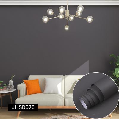 China Light Embossed Surface Plain Color Self Adhesive Wallpaper Perfect for Bedroom Interior Home Decoration Easy to Maintain for sale