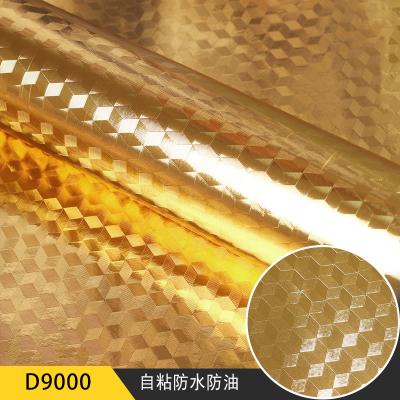 Cina Acqua resistente cucina Backsplash carta da parati adesivi Matt Superficie e film di alluminio in vendita