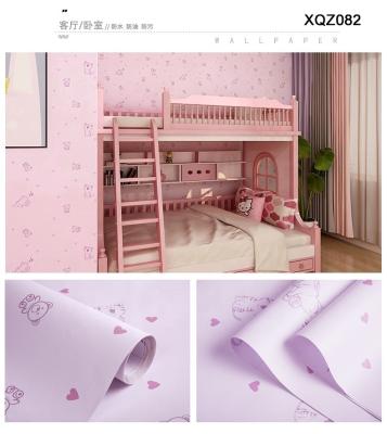 Cina Tappe per la camera da letto dei bambini Disegno di animazione impermeabile Decorazione muraria autoadesiva in vendita