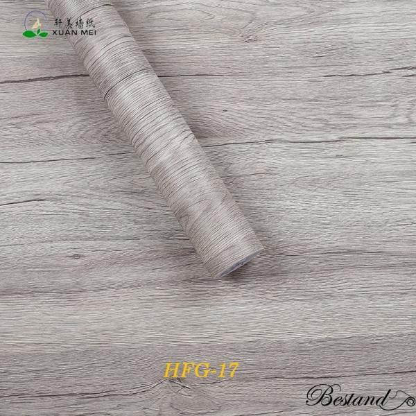 Quality Textured Wood Grain Self-adhesive Vinyl Furniture Film/Decorative Wallpaper The for sale