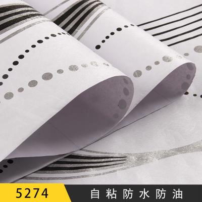 Cina 3d Pvc Design Moderno Tappezzeria impermeabile Strisce Modello a piastre per la decorazione domestica in vendita