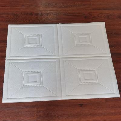 Cina Moderno stile di design coreano XPE carta da parati in legno di mattoni di schiuma 3D Sticker di pietra di design di schiuma pannelli da parete per la casa fai da te in vendita