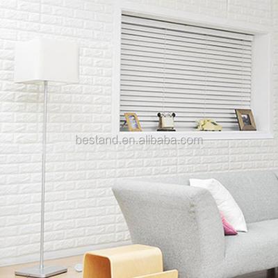 China DIY Self Adhesive EVA Foam Wallpapers 3D Brick Wall Stickers for Modern Living Room Decor and Waterproof TV Background for sale