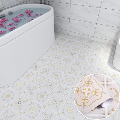 China Self Adhesive Waterproof Non Slip Floor Sticker for Bathroom and Kitchen for sale
