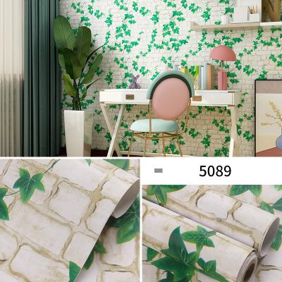 Cina Carta da parati in mattoni 3D di natura carta da parati autoadesiva per la decorazione degli interni degli hotel in vendita