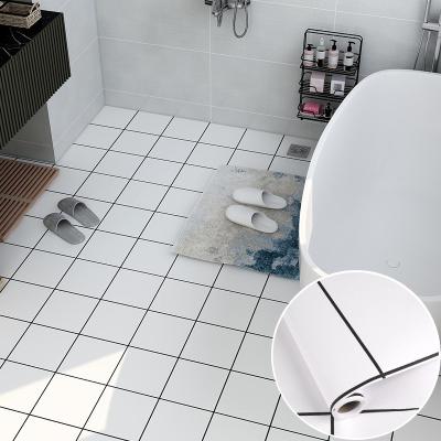 Cina Adesivo a prova d'acqua per pavimenti 3D adesivo ad autoadesivo per pavimenti carta da parete per decorazioni per pavimenti adesivo per carta da parati a prova di umidità in vendita