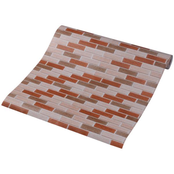 Quality Modern Style Stone Brick Design Wall Stickers Wallpaper 3D Brick Wall Paper for for sale