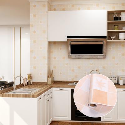 Cina Carta da parati impermeabile per cucina 3D PVC autoadesivo adesivo ad adesivo per parete in vendita