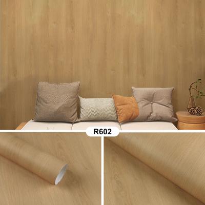 Cina Carta adesiva e pellicola Film di plastica Adesivi per pareti Legno Grain Tapete per la casa Interior Design in vendita