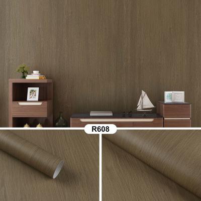 Cina Carta adesiva e pellicola Film di plastica Adesivi per pareti Legno Grain Tapete per la casa Interior Design in vendita