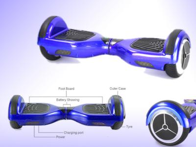 Cina Auto blu del veicolo elettrico della ruota di colore due equilibrato per divertimento del parco in vendita