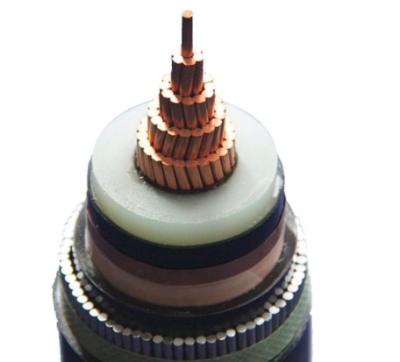 Cina cavo elettrico corazzato medio del filo di acciaio di tensione 33kV XLPE in vendita