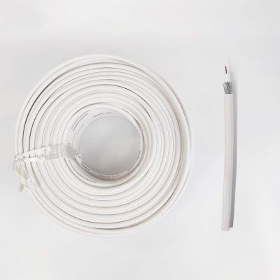 China PE Insulation 50ohm 75ohm RG58 RG59 CCTV Coaxial Power Cables for sale