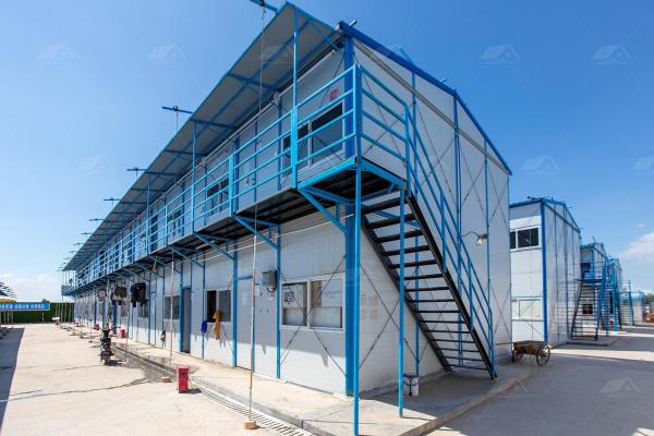 Quality Strong Structure Prefabricated Steel Buildings Prefab House Temporary Modular Buildings for sale