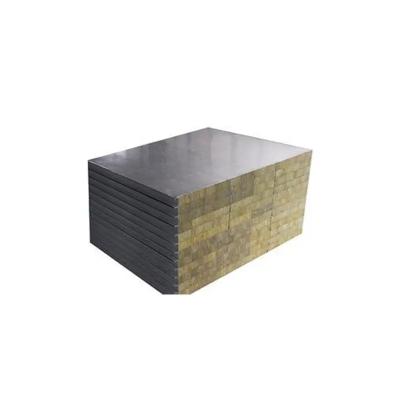 China Rock Wool Stainless Steel Sandwich Panel Corrosion Resistant For Buildings for sale