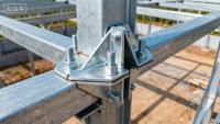 China Lightweight Angle Connection Fitting Structural Joining Solution Customized Size for sale