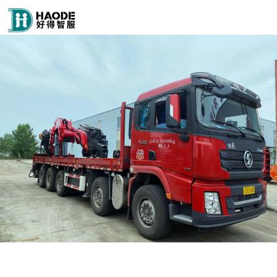 Cina 53000 Kg Auto 5 assi Jiangwei 110 tonnellate gru idraulica con gomma pieghevole in vendita