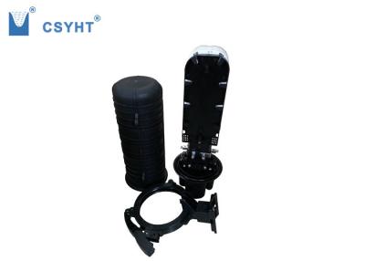Cina 120Fibers Dome closure vertical Splice Closure for Aerial Pole Mount IP68 with UV protection outdoor closure in vendita