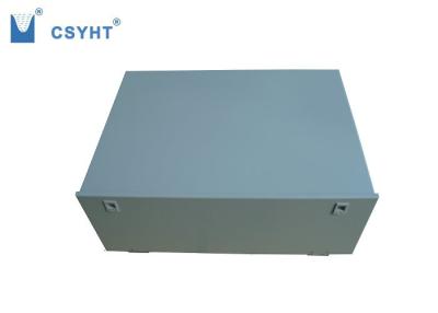 Cina Di 96 porti di scaffale del supporto della fibra del pannello dello scorrevole cassetto fuori per la gestione facile del cavo in vendita