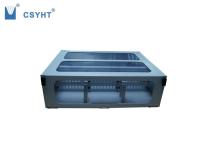 China 19inch rack mounted ODF 72 fiber optic patch panel with transparent cover for sale
