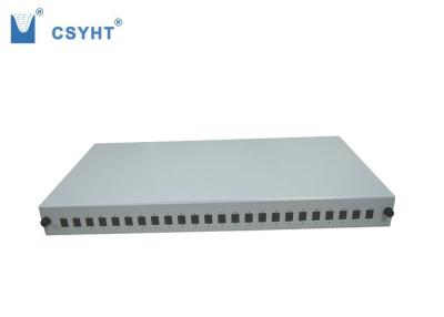 Cina Lo scaffale ha montato il odf a fibra ottica scorrevole 19inch 1U della scatola terminale 24fo in vendita