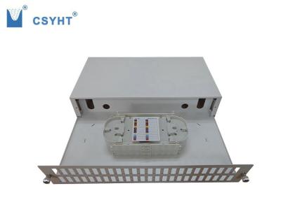 Cina Lo scaffale scorrevole ha montato il quadro d'interconnessione a fibra ottica, quadro d'interconnessione di fibra ad alta densità di altezza 2U in vendita