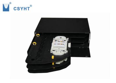 Cina Interfaccia differente adatta dell'adattatore del vario piatto del pannello del quadro d'interconnessione di fibra ottica del nero 19 in vendita