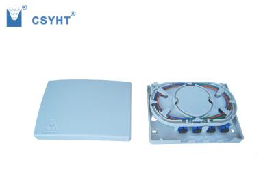 Cina una plastica dell'interno di 4 del porto FTTH ABS della scatola per fissato al muro nel progetto di FTTX in vendita