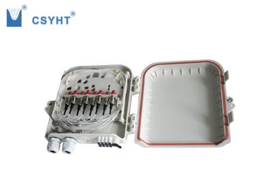 Cina 8 il cavo all'aperto della scatola 2 del porto FTTH in cavo flessibile 8 fuori carica gli SpA 1 x separatore 8 in vendita