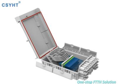 Cina ABS impermeabile della scatola di giunzione del cavo a fibre ottiche IP65 con il separatore 1*16 all'aperto in vendita