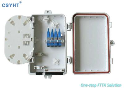 Cina IP65 impermeabilizzano adattatori all'aperto a fibra ottica di simplex dello Sc della scatola terminale di FTTH i 4 in vendita