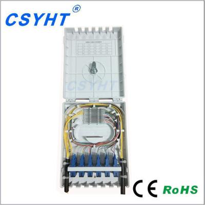 Cina Fissato al muro dell'interno terminale a fibra ottica bianco delle fibre IP22 della scatola di distribuzione 24 in vendita