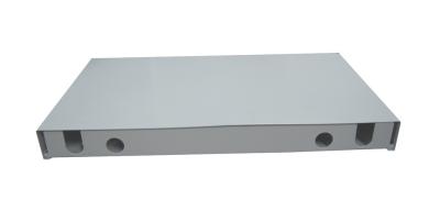 Cina quadro d'interconnessione a fibra ottica del supporto di scaffale di 1U 19inch che fa scorrere tipo cassetto in vendita