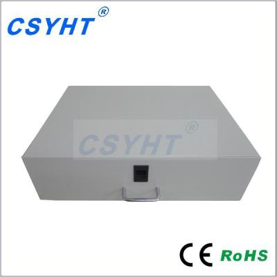 Cina 48 96 dimensione standard montata scaffale scorrevole a fibra ottica del cassetto del quadro d'interconnessione dei 144 centri in vendita