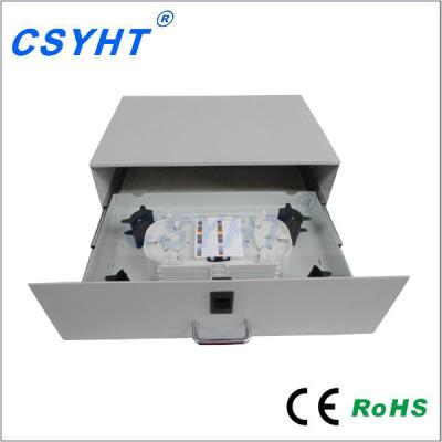 Cina 48 96 dimensione standard montata scaffale scorrevole a fibra ottica del cassetto del quadro d'interconnessione dei 144 centri in vendita