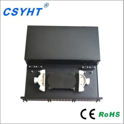 Cina Scaffale a fibra ottica della struttura di distribuzione del cassetto delle fibre di Odf 24 montato senza Rotaia di scorrimento in vendita