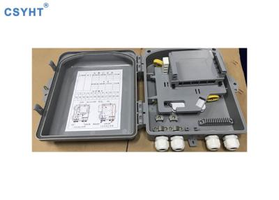 Cina 24 scatole di giunzione del cavo a fibre ottiche del centro, separatore della scatola terminale 1X8 1X16 di distribuzione di Ftth in vendita