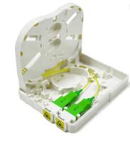 China 1C 2C Mini FTTH Fiber Optic Terminal Box Faceplate Socket Panel Wall Mounted application for sale