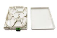 China 1C 2C Mini FTTH Fiber Optic Terminal Box Faceplate Socket Panel Wall Mounted application for sale