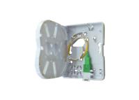 China 1C 2C Mini FTTH Fiber Optic Terminal Box Faceplate Socket Panel Wall Mounted application for sale