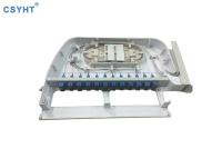 China Customized 19 Rack Mount Fiber Patch Panel Rotary Swing Out Type Light Weight for sale