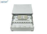 China Customized Fiber Optic Cable Termination Patch Panel 2U 48 Fibers Drawer Slidable for sale