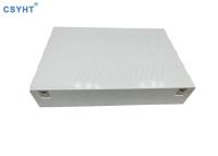 China Customized Fiber Optic Cable Termination Patch Panel 2U 48 Fibers Drawer Slidable for sale