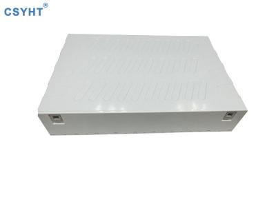 Cina Cassetto su misura delle fibre del quadro d'interconnessione di termine del cavo a fibre ottiche 2U 48 scorrevole in vendita
