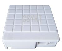 China FTTH 2 Ports ABS Plastic Optical Network Terminal Box Face Plate Panel / Wall Socket for sale