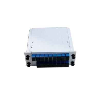 中国 パッチ盤の光ファイバ ケーブルの終了箱LGXのディバイダーCassete 1x16 1x8 販売のため