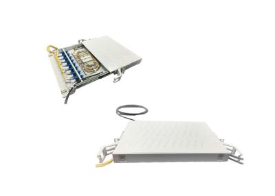 Cina Tipo scorrevole a 19 pollici del quadro d'interconnessione del cavo a fibre ottiche dei vassoi di recinzione di FOBOT per Data Center in vendita