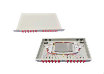 Cina Tiroire Optique ha riparato il tipo porti a fibra ottica a 19 pollici del quadro d'interconnessione 24 con il connettore della st LC dello Sc FC in vendita
